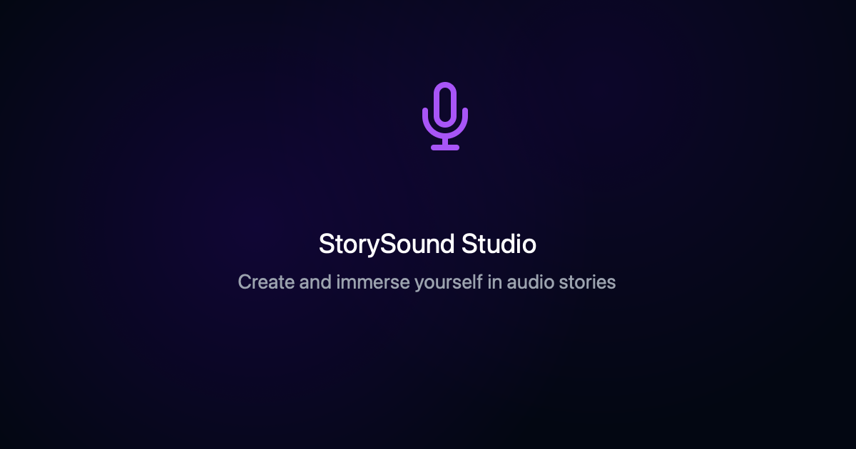 StorySound Studio